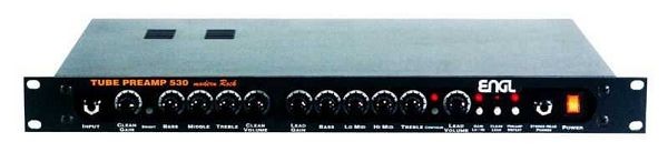 ENGL E 530 Tube Preamp 530 Modern Rock preampli 4 canaux rack 1U