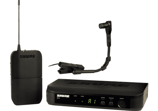 SHURE BLX14E-B98-M17 BLX systeme complet micro instrument a vent B98 - M17