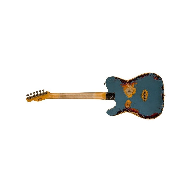 FENDER CUSTOM SHOP Tele Custom Limited Edition Aged lake Placid Blue ...