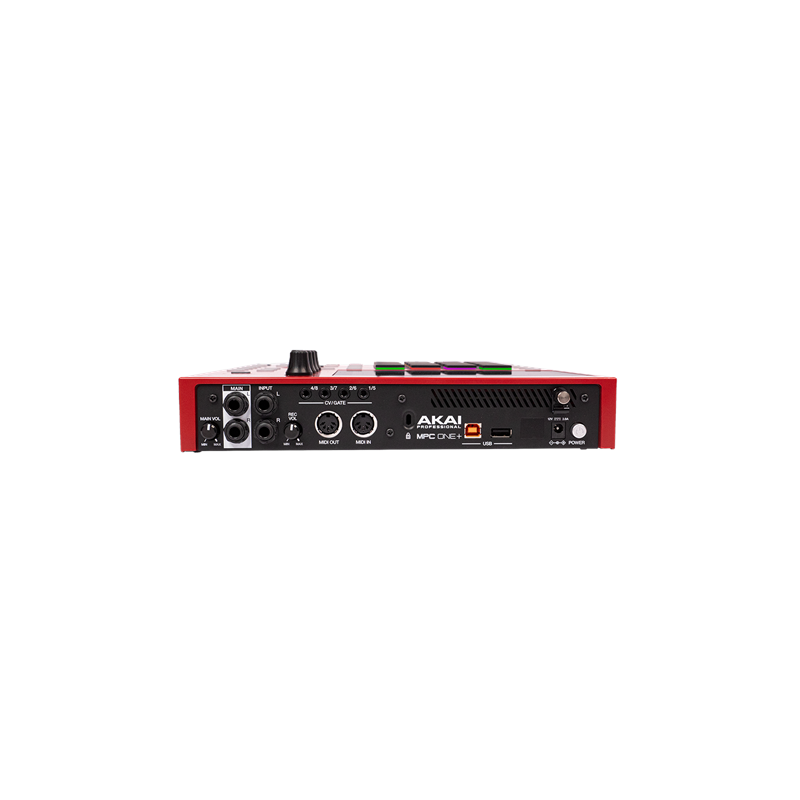 AKAI MPC-ONE+ Station de production autonome desktop rouge